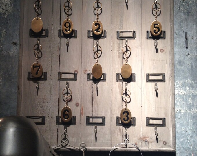 Reclaimed Wood 20 Hook Large Key Rack Holder Wall Hanging - Etsy