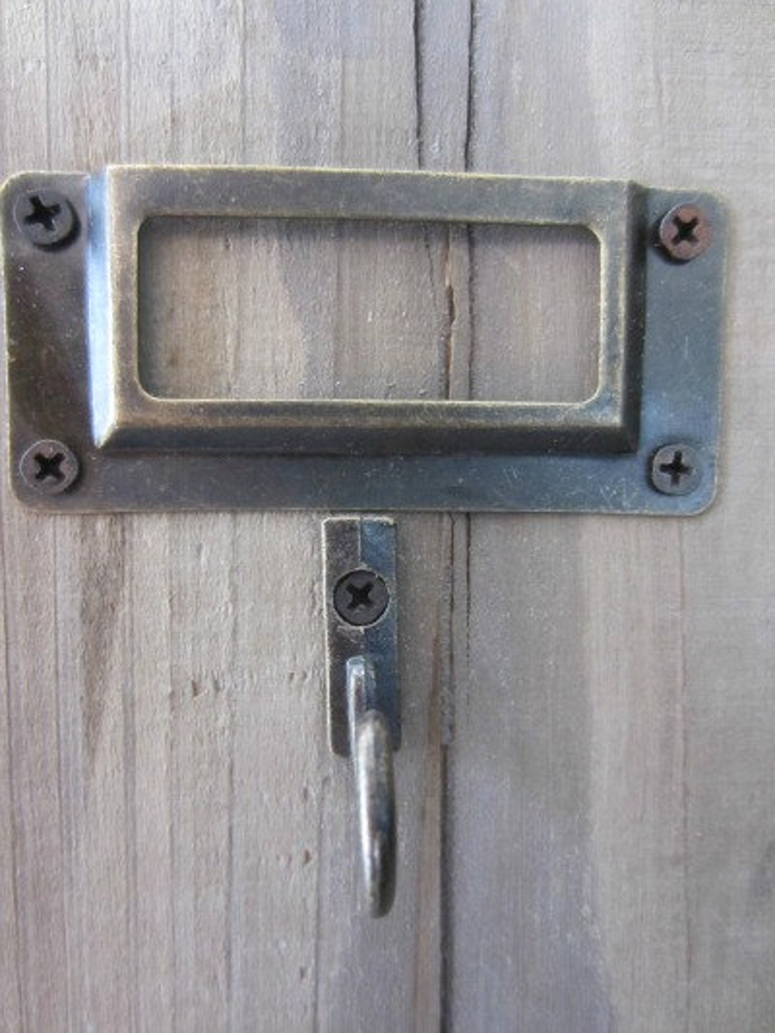 Reclaimed Wood Hotel 5 Hook Large Key Rack Holder Wall Hanging - Etsy