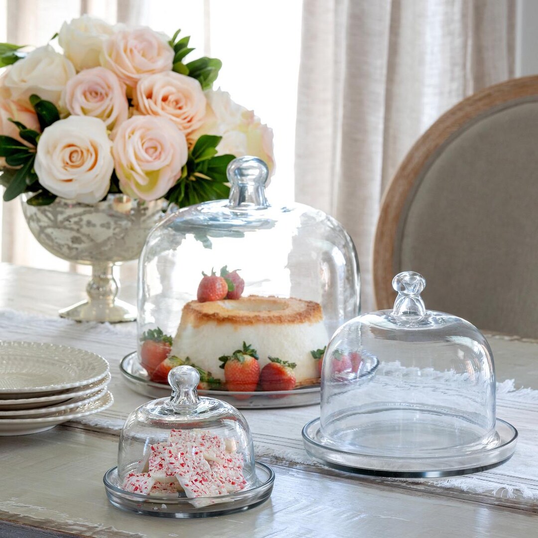 Cake & Pastry Domes Set of 3 - Etsy