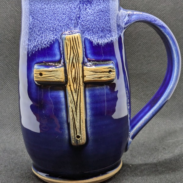 Cross Handmade Coffee Mug - Etsy