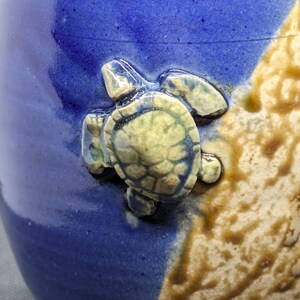 Pottery Coffee Mug Handmade Pottery Mug With Sea Turtles One - Etsy