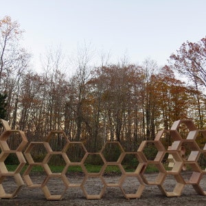 Hexagon Shelves, Honeycomb Shelves, Retail Display, Retail Fixture ...