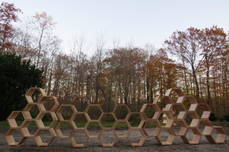 Hexagon Shelves, Honeycomb Shelves, Retail Display, Retail Fixture ...