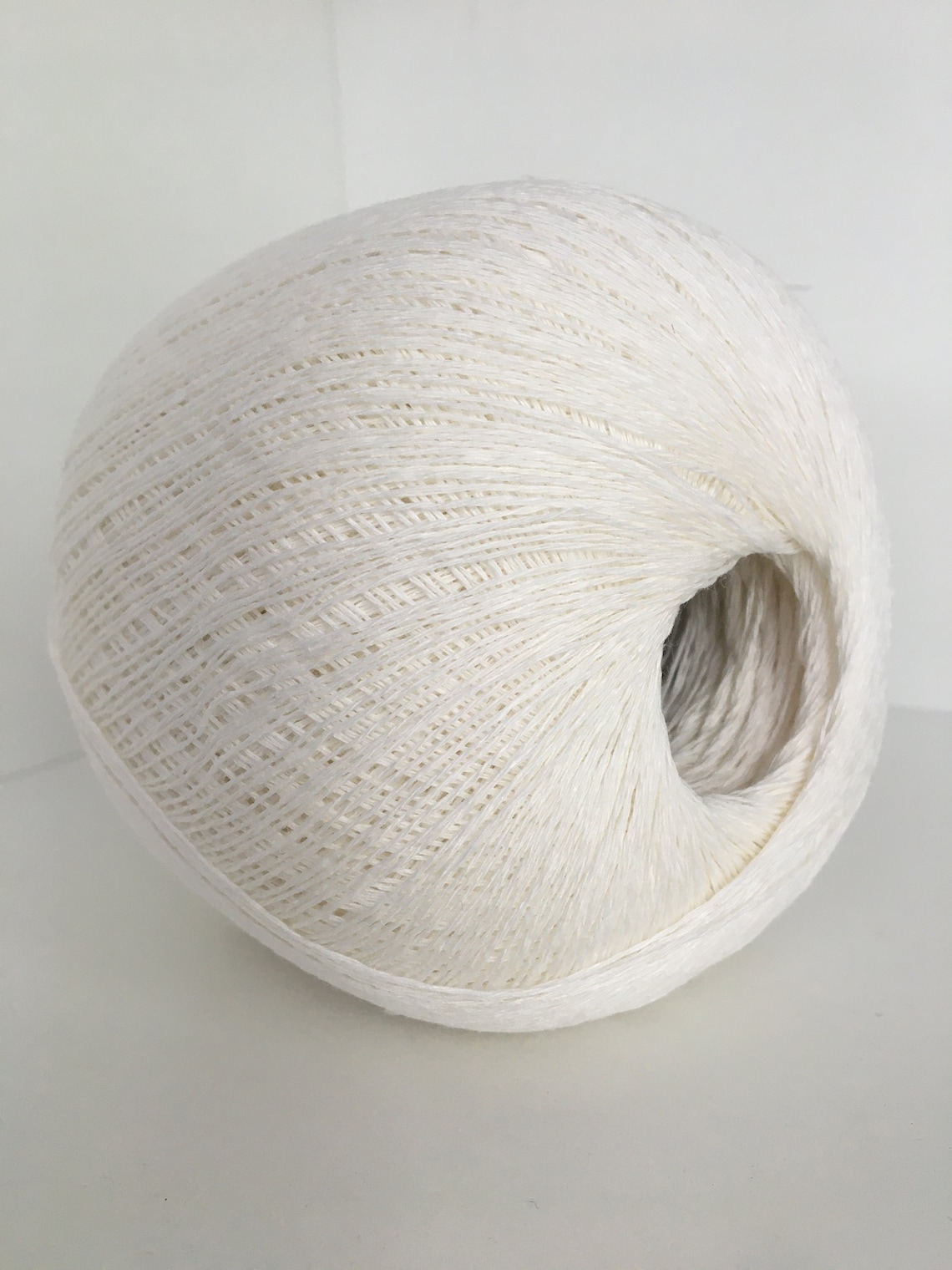 Pure 100% linen yarn 100 g ball/ Linen crocheting thread/ | Etsy