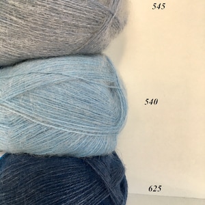 Lace Blend Mohair Yarn, Lace Wool Yarn, Fuzzy Yarn, Mohair Lace Yarn ...