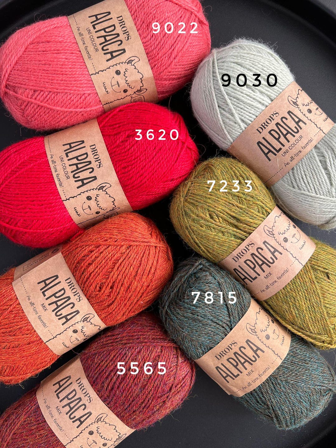 DROPS Alpaca Yarn: Soft Sport Weight, 100% Alpaca, 50g - Etsy