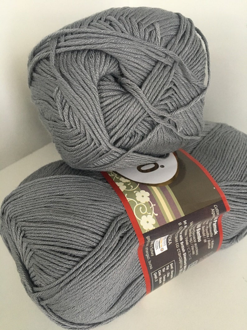 Nako Estiva yarn cotton yarn bamboo yarn crochet yarn | Etsy