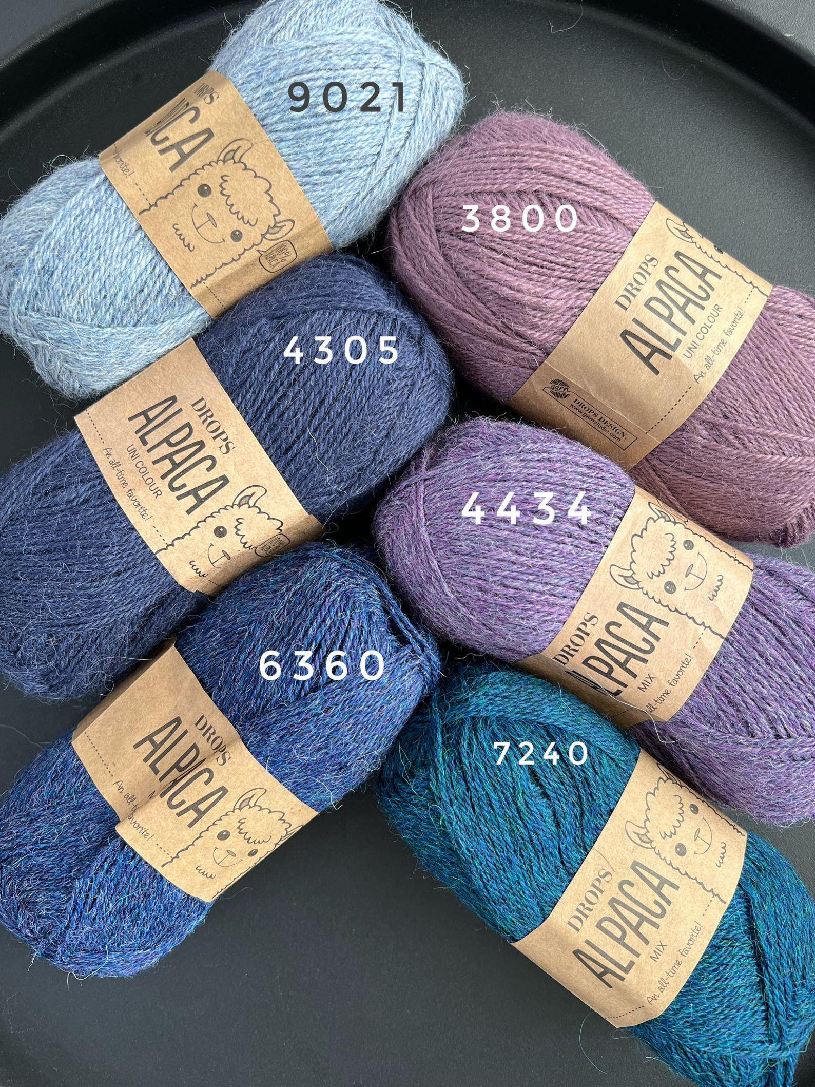 DROPS Alpaca Yarn: Soft Sport Weight, 100% Alpaca, 50g - Etsy