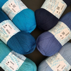 Haapsalu Lace Shawl Yarn: Cobweb Merino Wool, 1400m - Etsy
