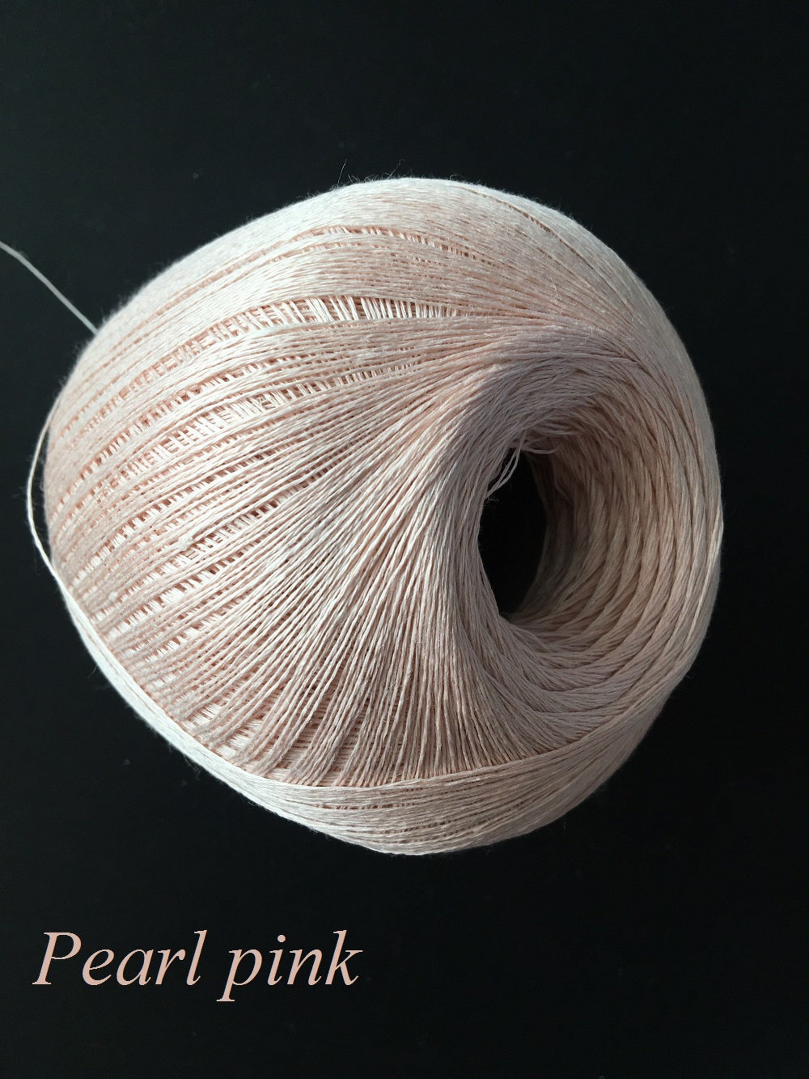 Pure 100% Linen Yarn 100 G Ball/ Linen Crocheting Thread/ - Etsy