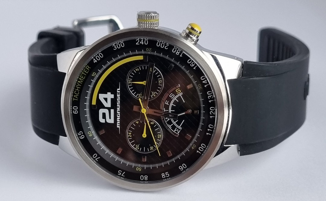 Genuine Danish JAN MAGNUSSEN Racing Limited Edition Men's Quartz Watch ...