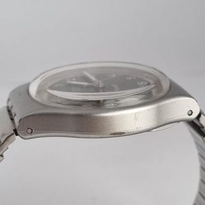 Vintage Swiss 1997 SWATCH Silver Access Women's Unisex Quartz Watch - Etsy