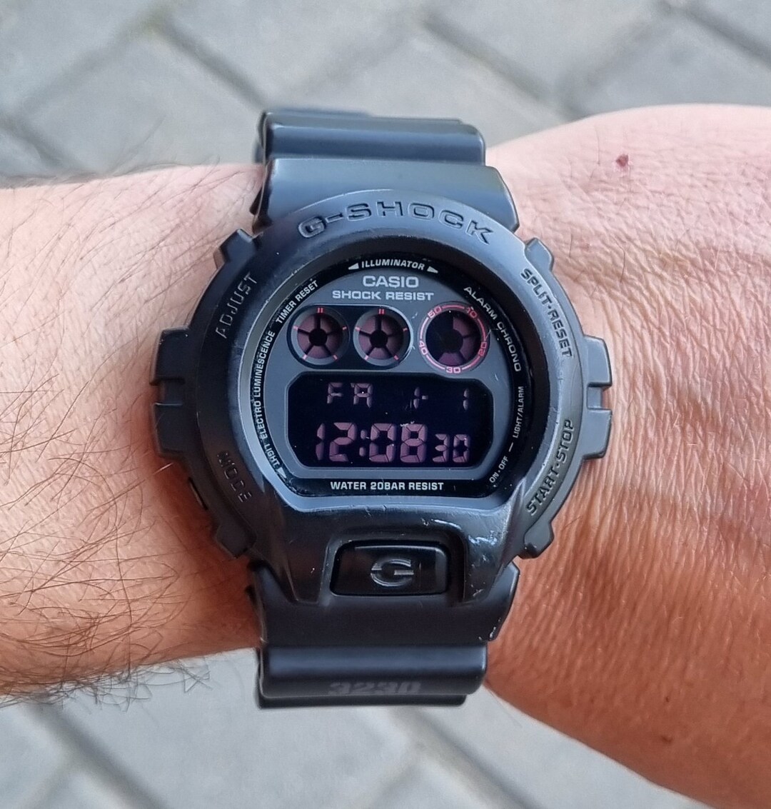 Genuine 2009 CASIO G-shock DW-6900MS-1 (3230) Men's Quartz Watch - Etsy