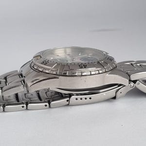 Vintage Spanish FESTINA 16059 Multi Function Silver Dial Men's Quartz ...