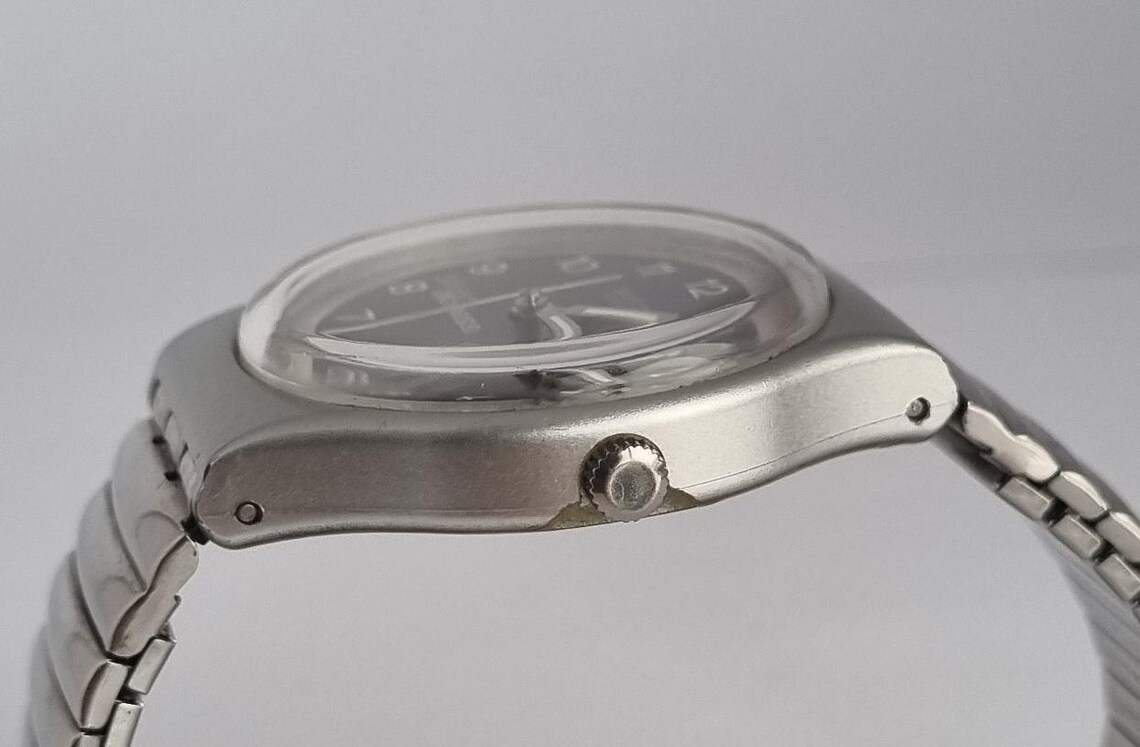 Vintage Swiss 1997 SWATCH Silver Access Women's Unisex Quartz Watch - Etsy