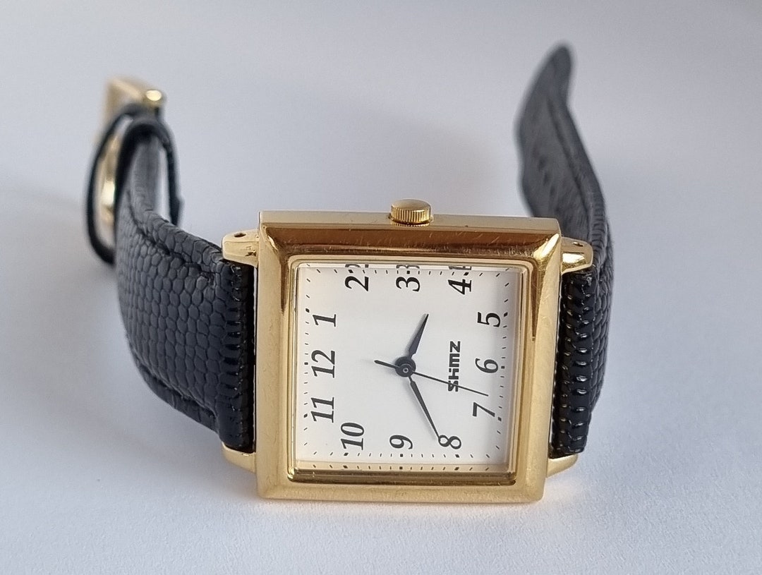 Rare Vintage 1993 CITIZEN shimizu Advertisement Square Women's Quartz ...