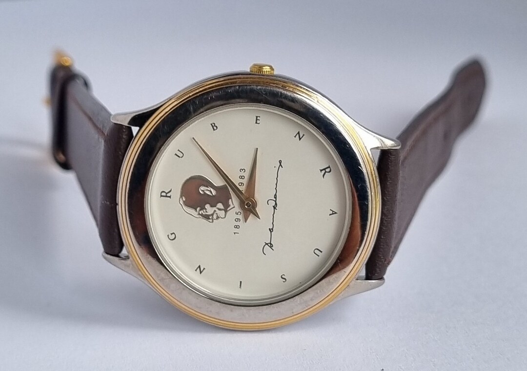Swiss 1995 Quartz Watch 'in Memory of Dr. Ruben Rausing 1895-1983 ...