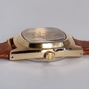 Rare Swiss 1985 Certina Town & Country Gold Plated Women's Quartz Watch ...