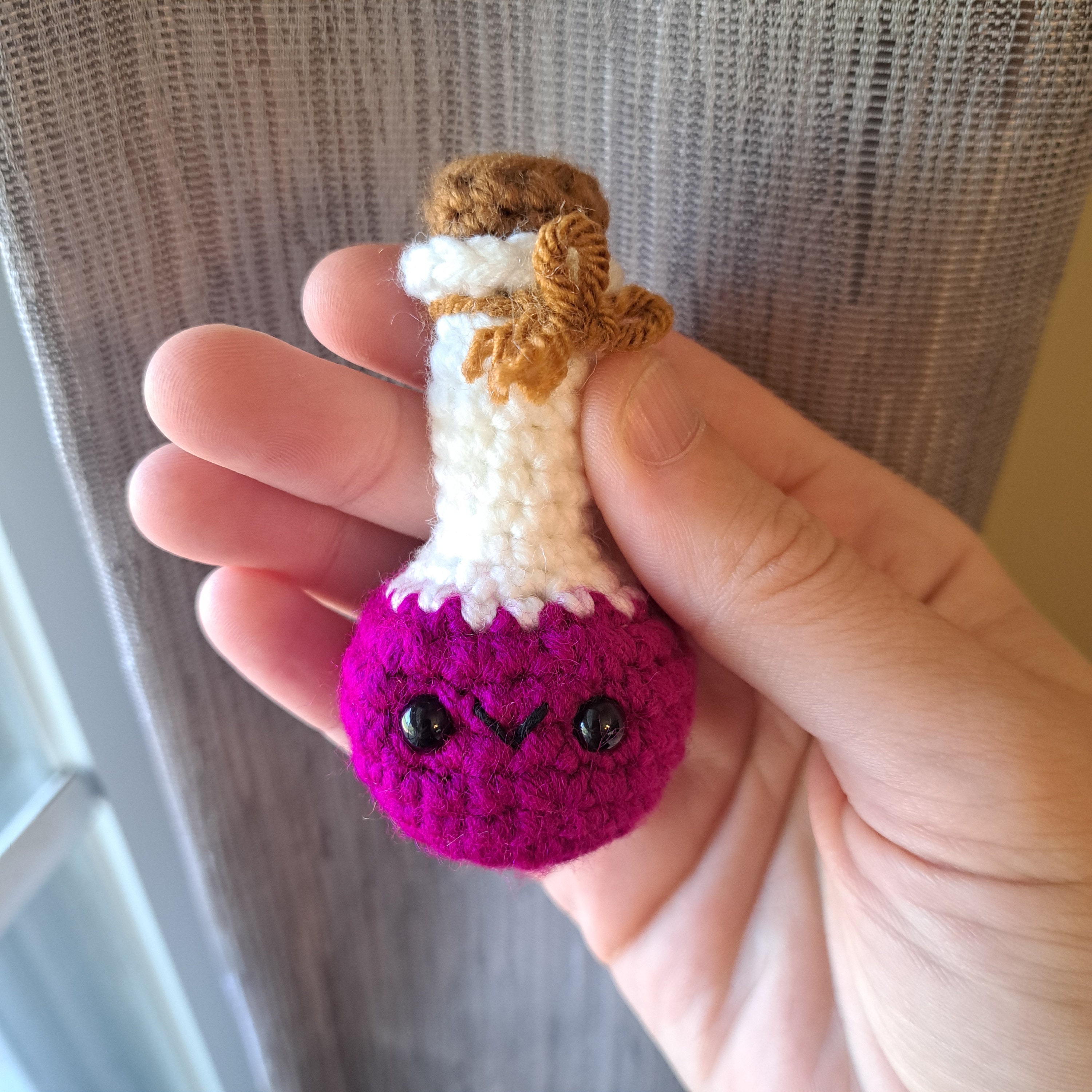 Tiny Potion Bottle - Crochet PATTERN - Digital Download - Dungeons ...