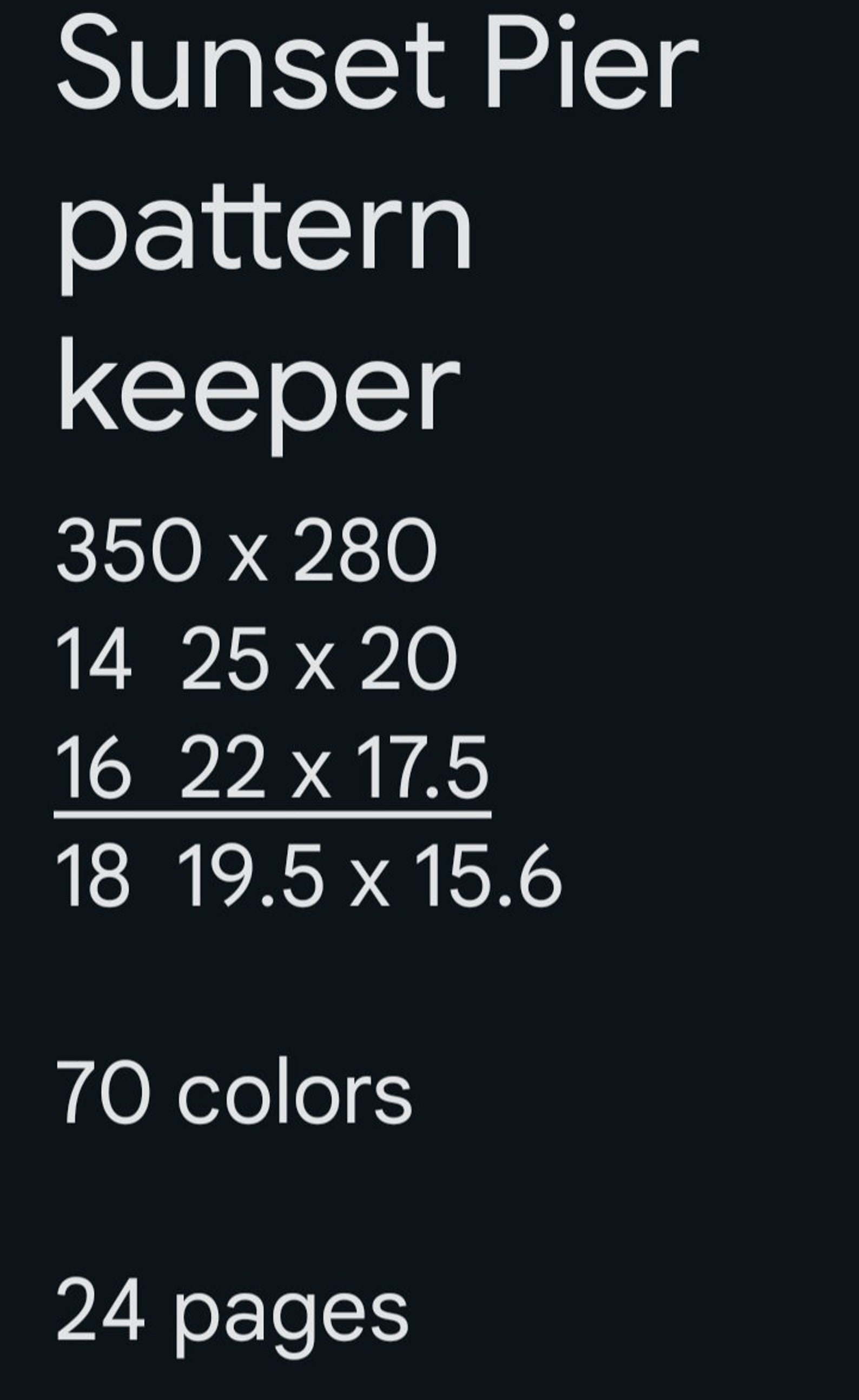 Sunset Pier Cross Stitch Pattern, Sunset Cross Stitch, River Scenery ...