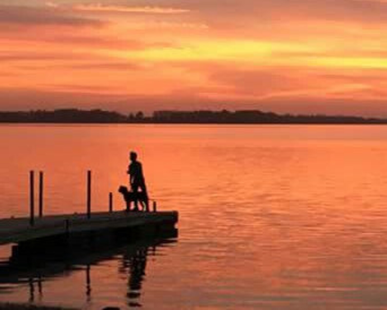 Sunset Pier Cross Stitch Pattern, Sunset Cross Stitch, River Scenery ...