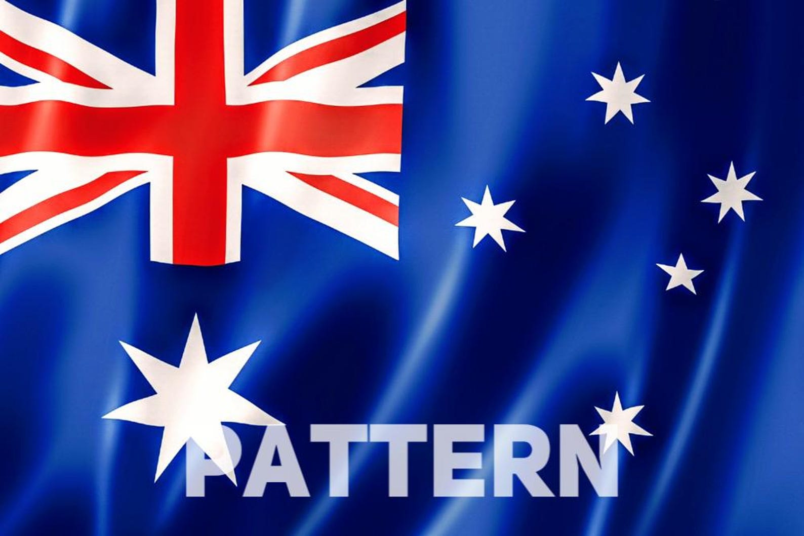 Australian Flag Pattern, Cross Stitch Pattern, Flag Pattern, Pattern ...