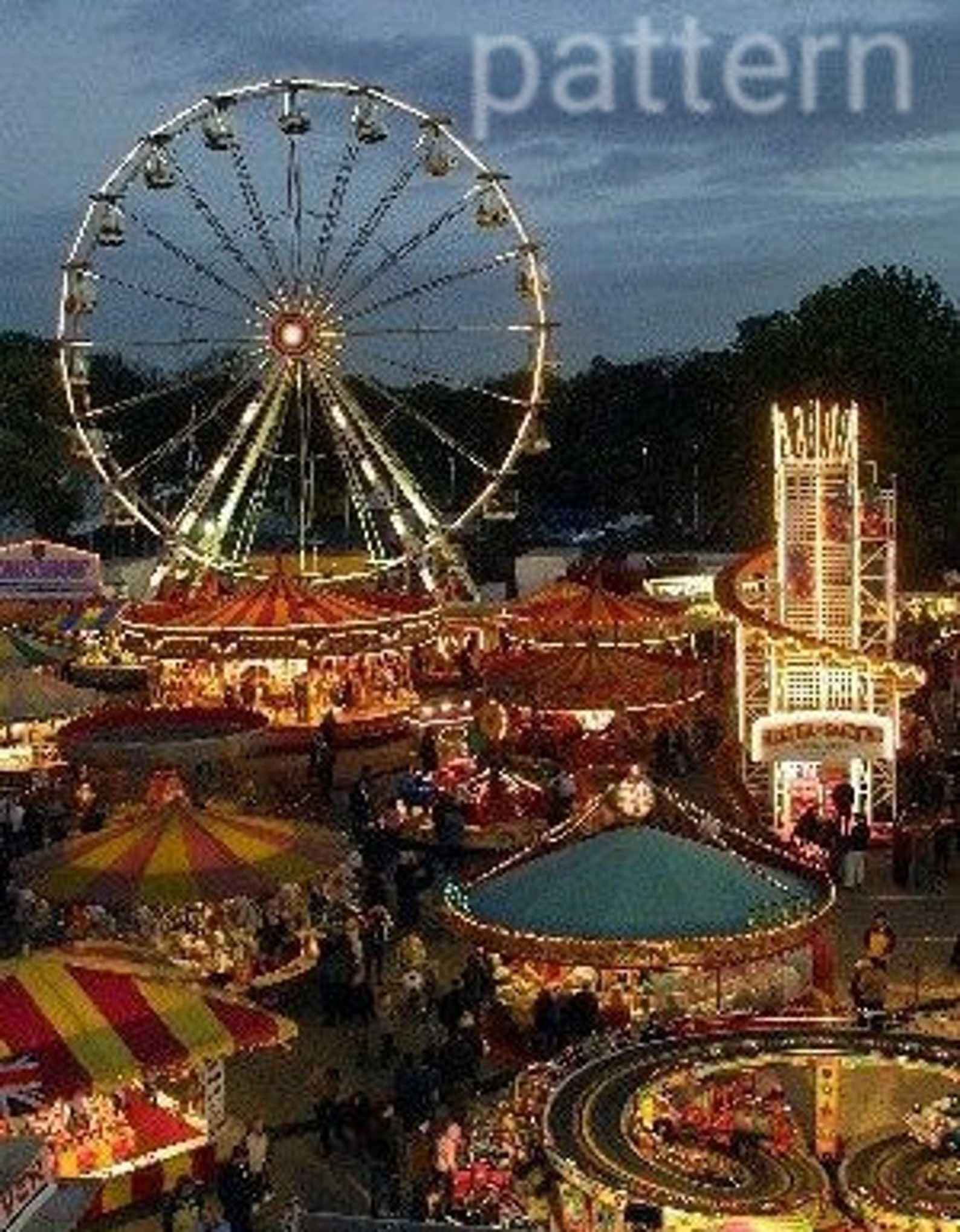 County Fair Cross Stitch Pattern, Pattern Keeper, Carnival Pattern ...