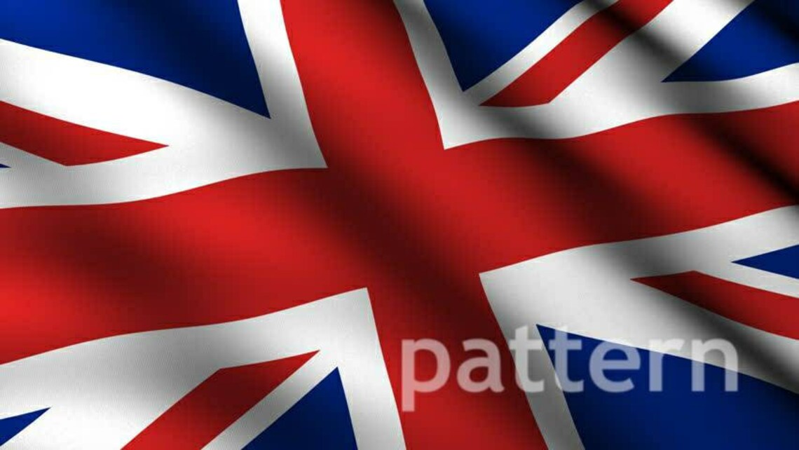 British Flag Cross Stitch Pattern, Pattern Keeper, Cross Stitch Pattern ...