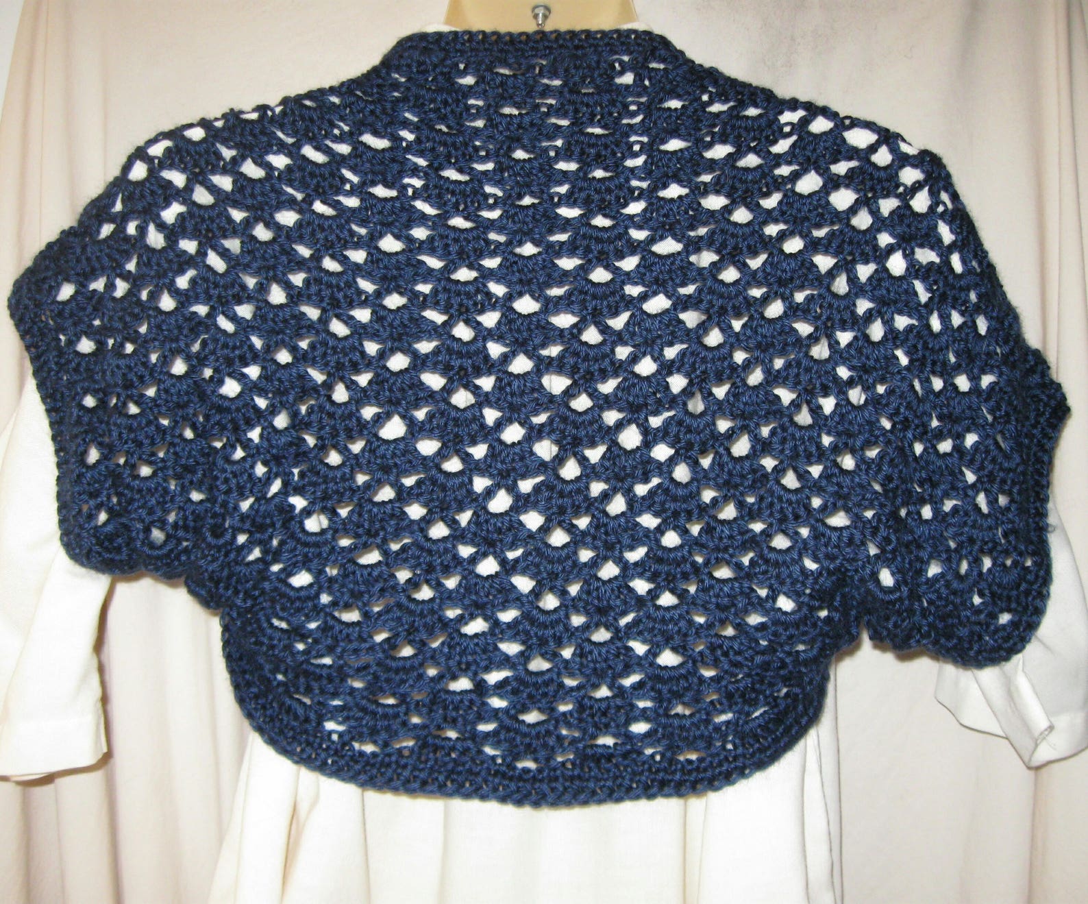 Lacy Shells Shrug Crochet Pattern, Crochet Pattern, Lacy Shrug Pattern ...