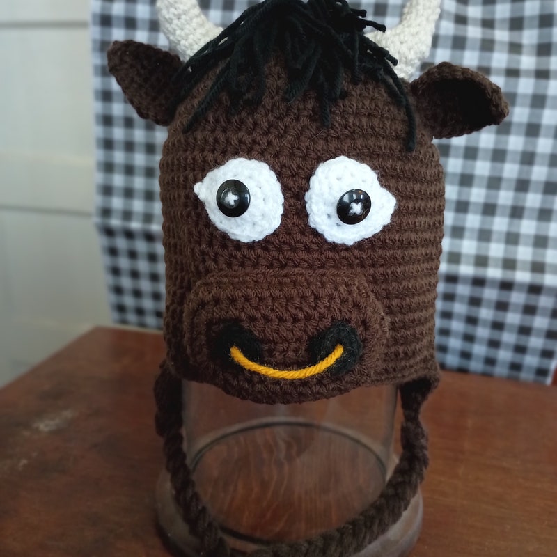 Crochet Bull - Etsy