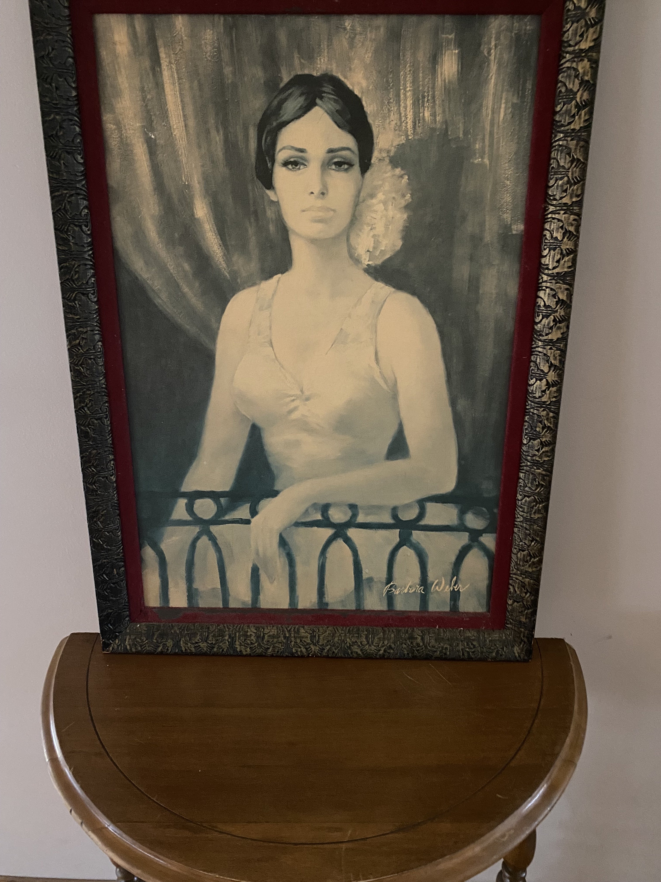 Mid Century Barbara Weber “carmen” Print. - Etsy