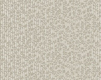 Gray leaf fabric | Etsy