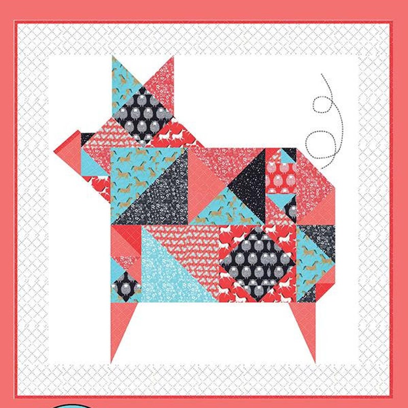 Pig Quilt Pattern - Etsy