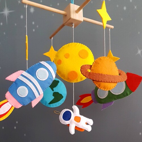 Kids Space Decor Outer Space Wall Art Space Themed Nursery | Etsy