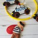 Police baby crib mobile Cop Nursery Mobile felt baby mobile | Etsy