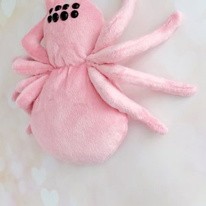 Big Cute Pink Spider, Tarantula Plush, Spider Plush, Huge Stuffed ...