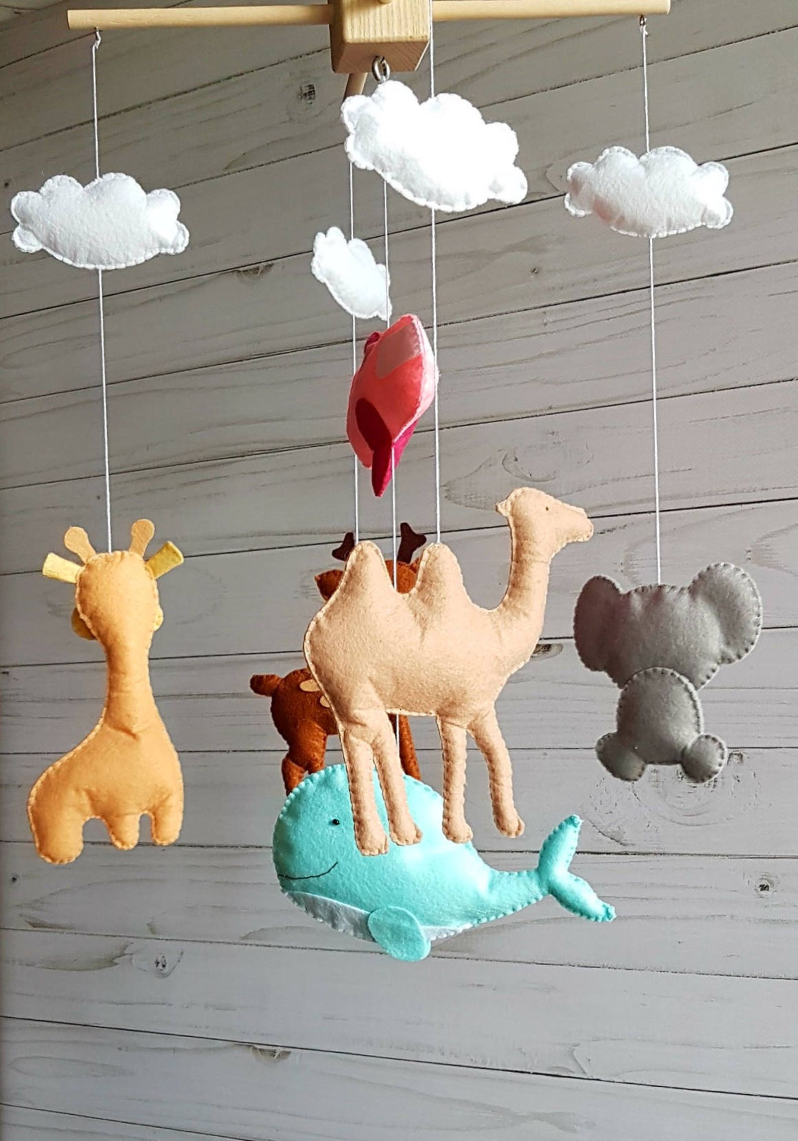 Animals Mobile Airplane Mobile Baby Mobile Baby Crib Mobile | Etsy