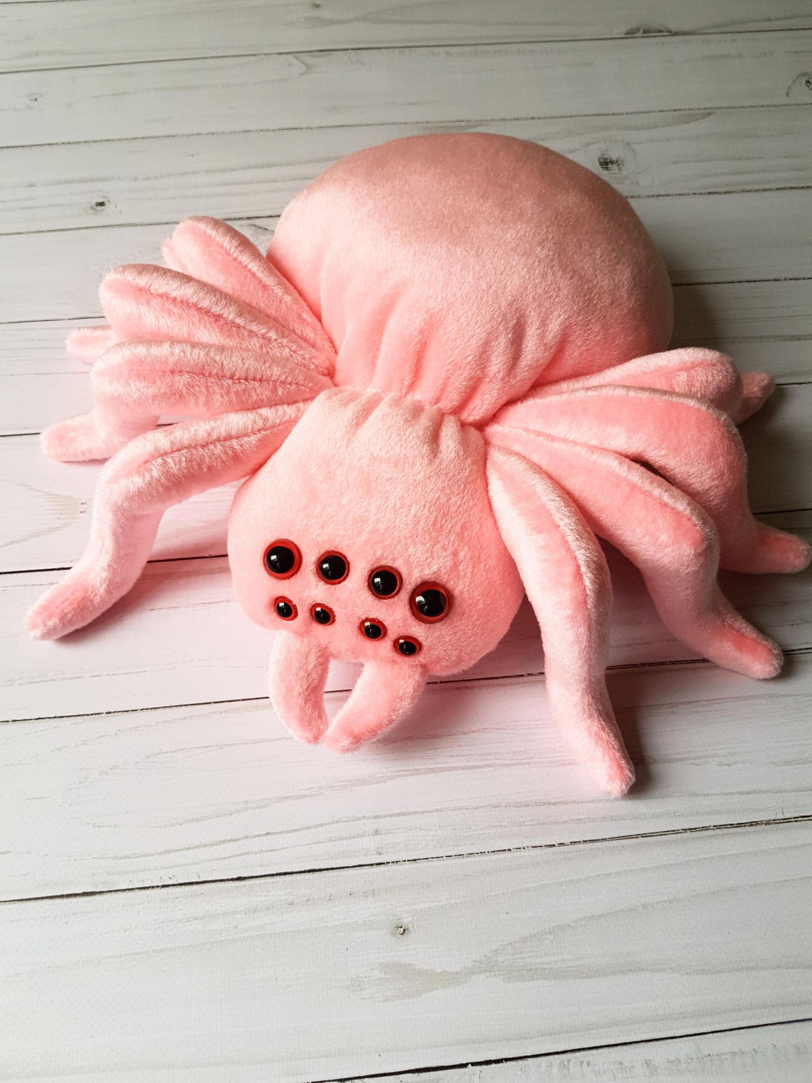 Big Cute Pink Spider Tarantula Plush Spider Plush Huge - Etsy