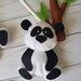 Panda Baby Crib Mobile Nursery Cot Boy Shower Gift Felt - Etsy