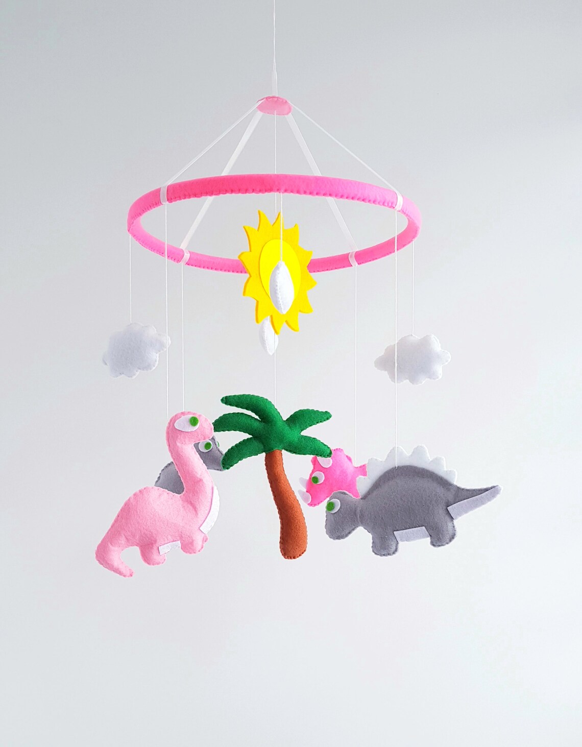 Dinosaur Baby Crib Mobile Nursery Decor Jurassic | Etsy