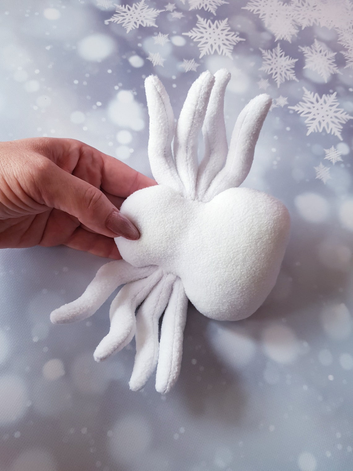 Cute White Spider Toy Plush Spider Stuffed Animals Spider - Etsy