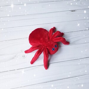 Halloween Spider Easy PDF Pattern, Cute Plush Spider Pattern Pdf, Soft ...