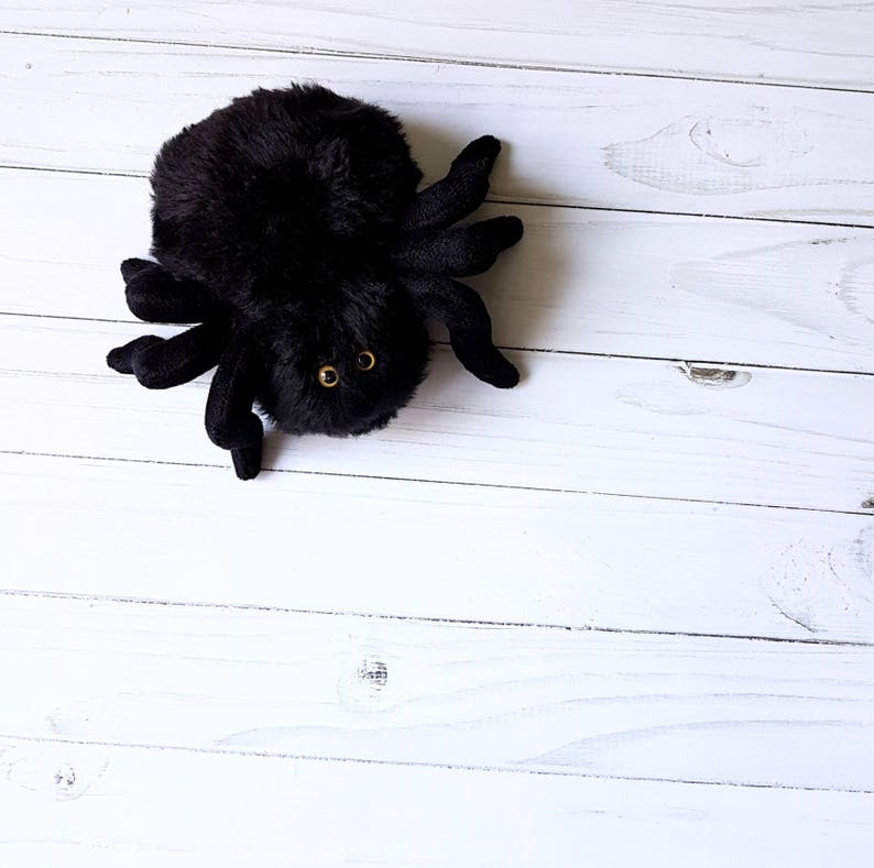 Little Black Spider Baby Plush Spider Soft Toy Spider - Etsy Canada
