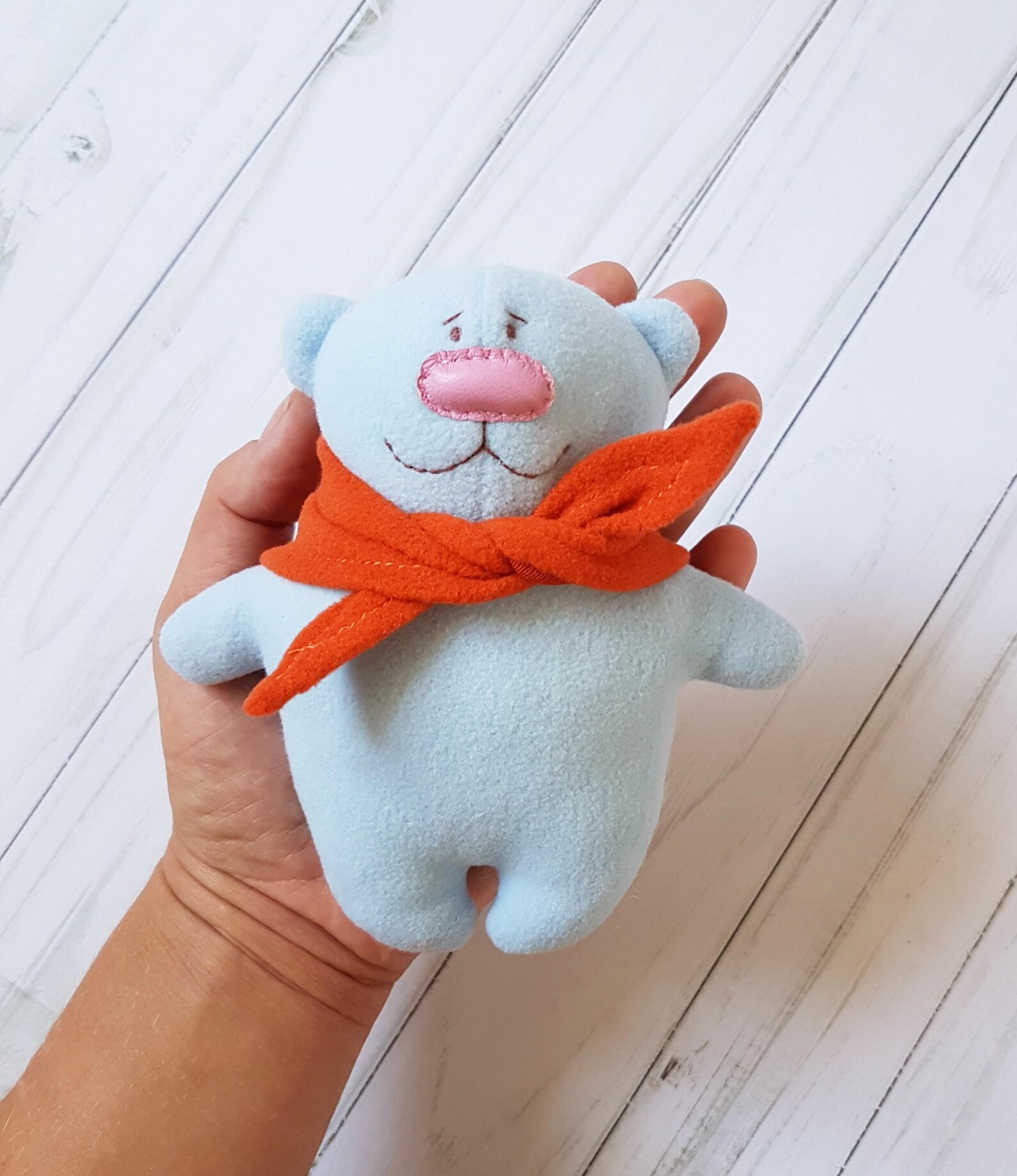 Blue bear toy Blue Teddy bear Stuffed Bear Plush bear | Etsy