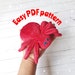 Halloween Spider Easy PDF Pattern, Cute Plush Spider Pattern Pdf, Soft ...