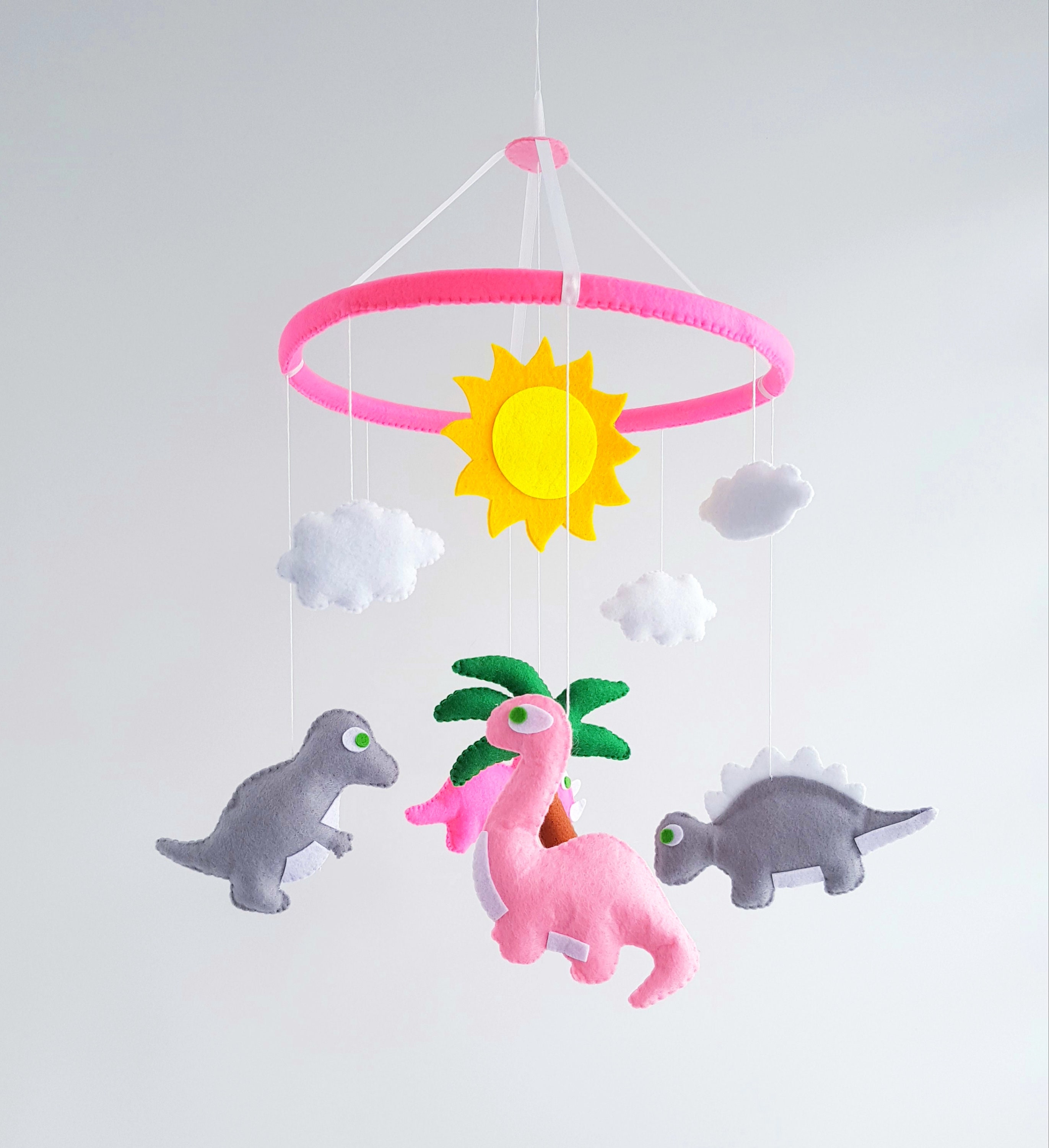 Dinosaur Baby Crib Mobile Nursery Decor Jurassic | Etsy