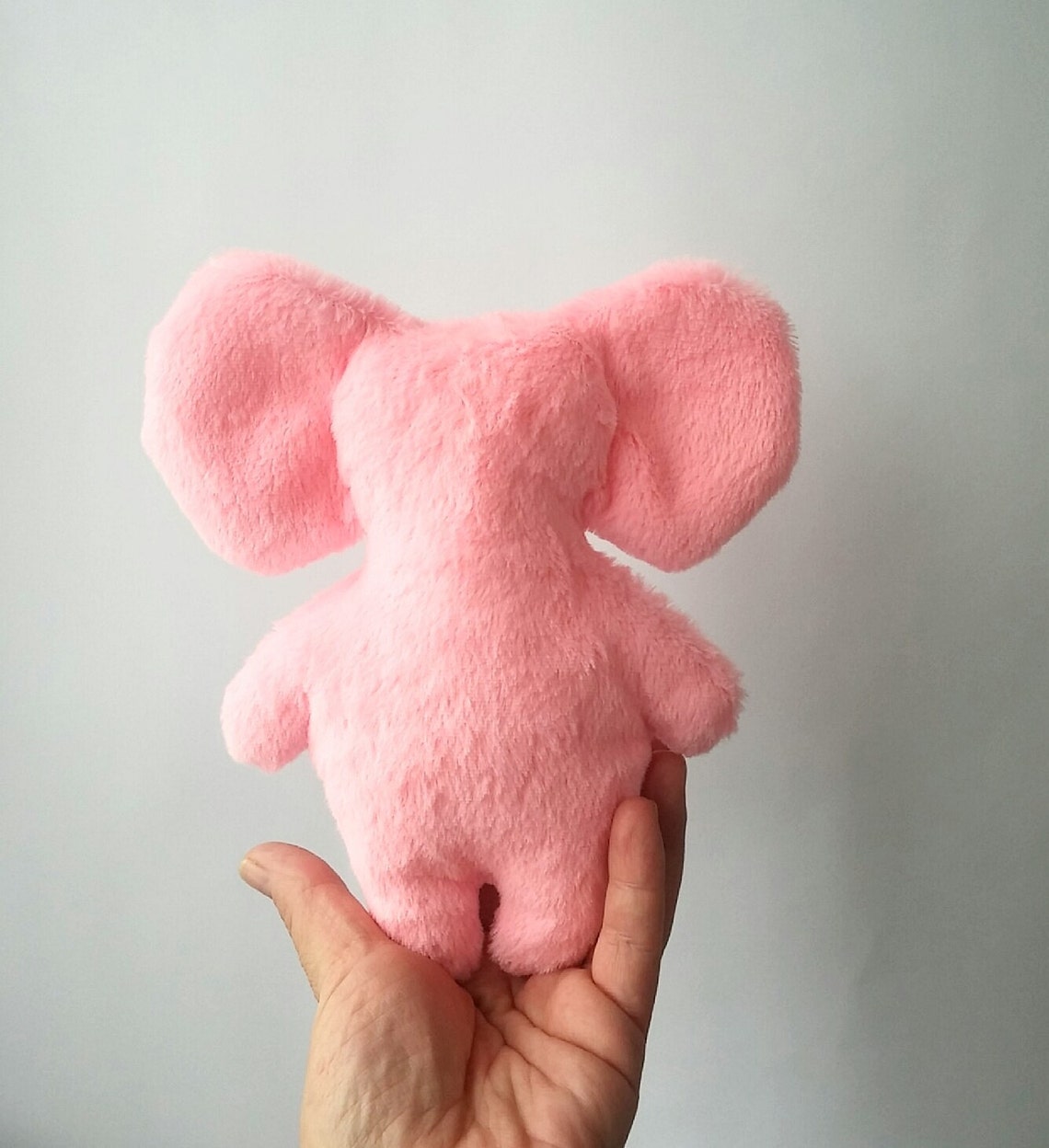 Pink Plush Elephant Stuffed Animal Toy Plush Elephant Soft - Etsy