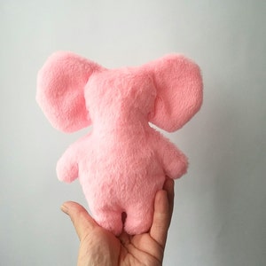 Pink Plush Elephant, Stuffed Animal Toy, Plush Elephant, Soft Elephant ...