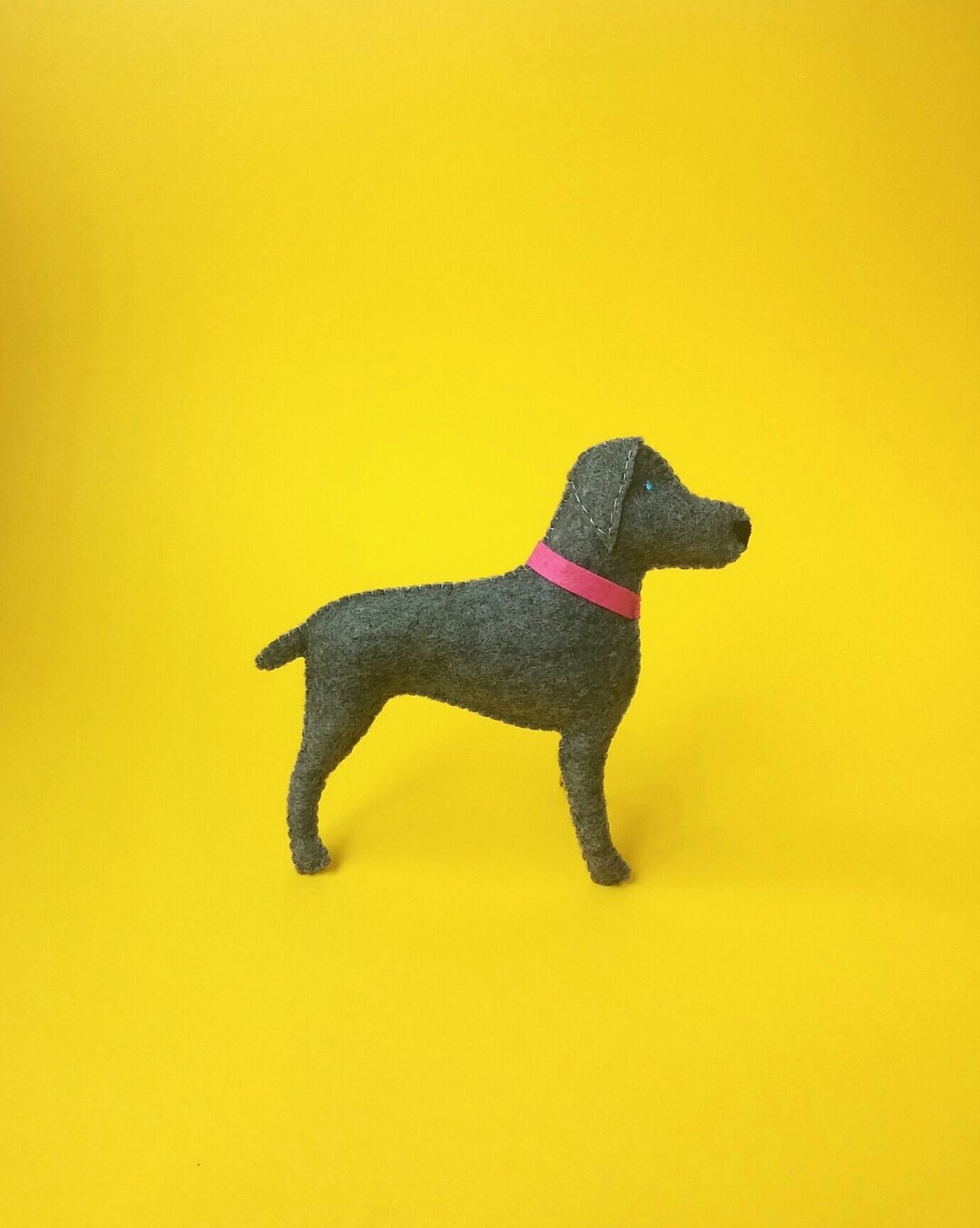 Felt Stuffed Dog Nursery Animal Plush Dog Soft Dog Baby Toy Dog Stuffed ...