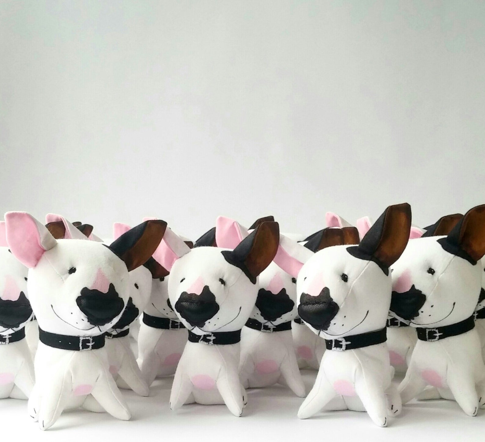 English Bull Terrier Plush Dog Toy Stuffed Animal Puppy Dog - Etsy UK